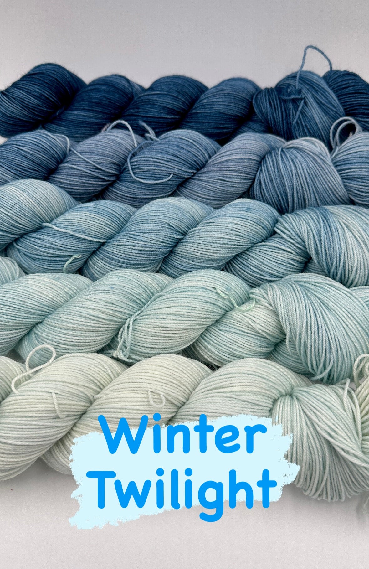 Winter Twilight Fade Set | Frog It Yarns